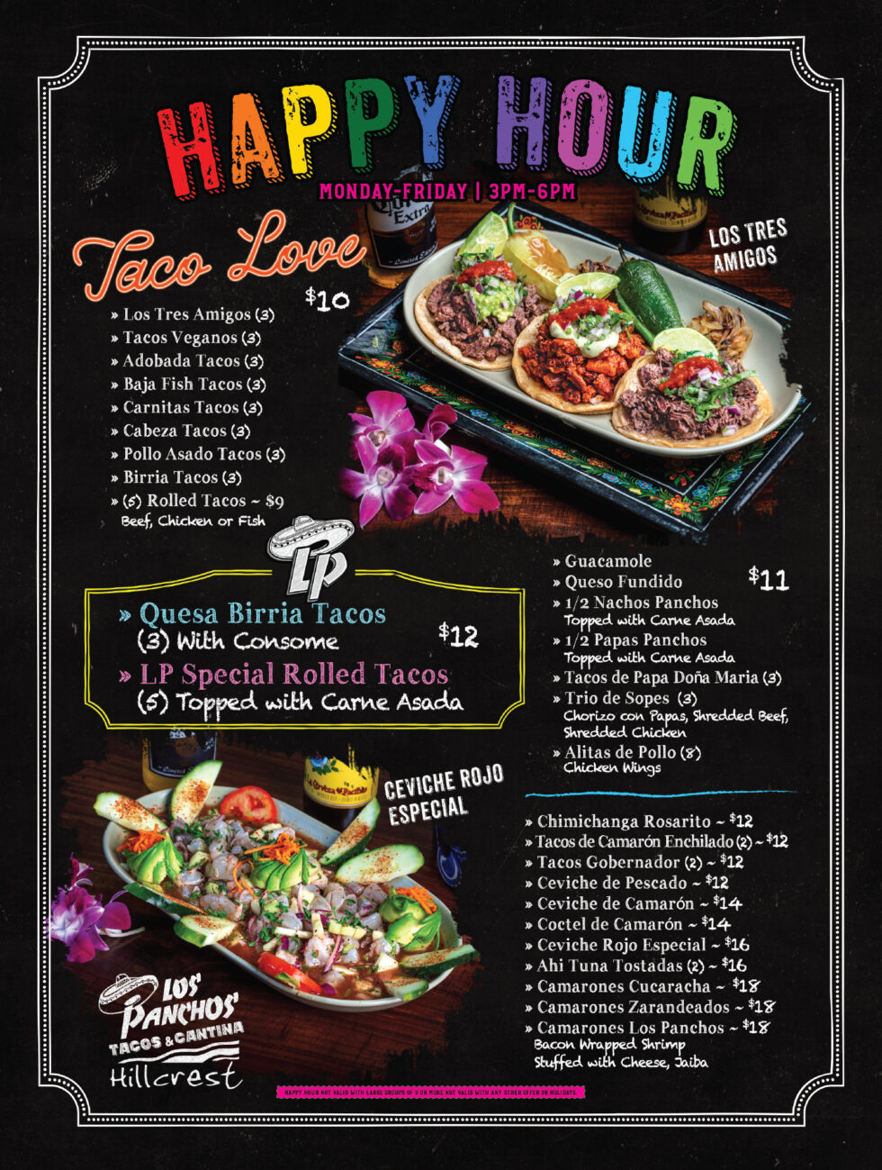 HAPPY HOUR | Los Panchos Tacos and Cantina